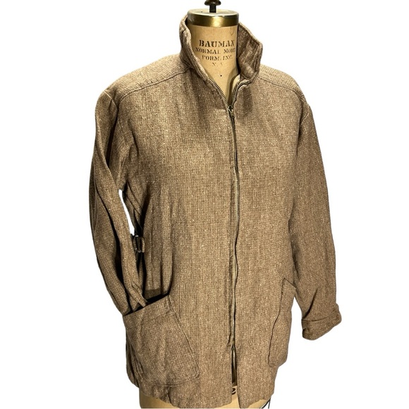 Vintage | Jackets & Coats | Vintage 96s Tweed Wool Riding Jacket ...